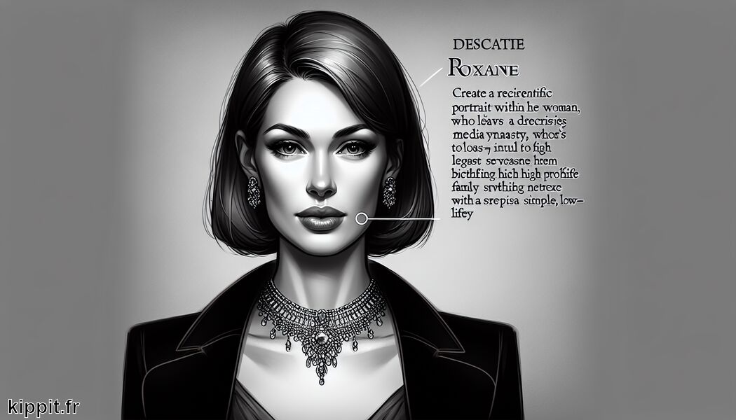 Roxane Fam : Une Vie Discrète au Sein d’une Dynastie Médiatique - Kippit